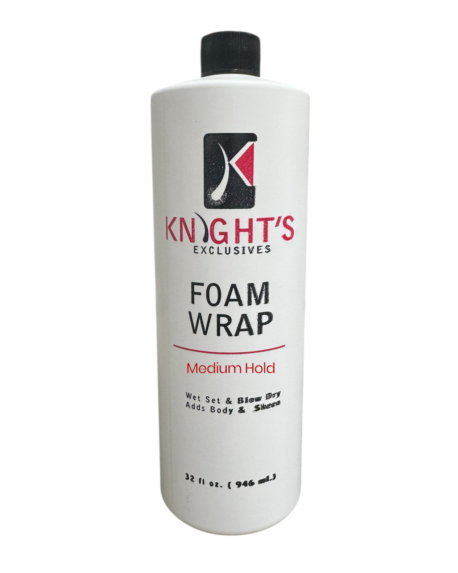 Knights Exclusives Foam Wrap Medium Hold – Knight's Beauty Supply